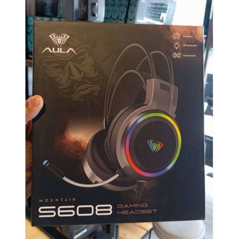 Aula S608 RGB Gaming Headset | SL Tech Side